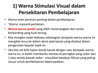 95565211 sensory-stimulation-theory-untuk-pembelajaran-aktif | PPT