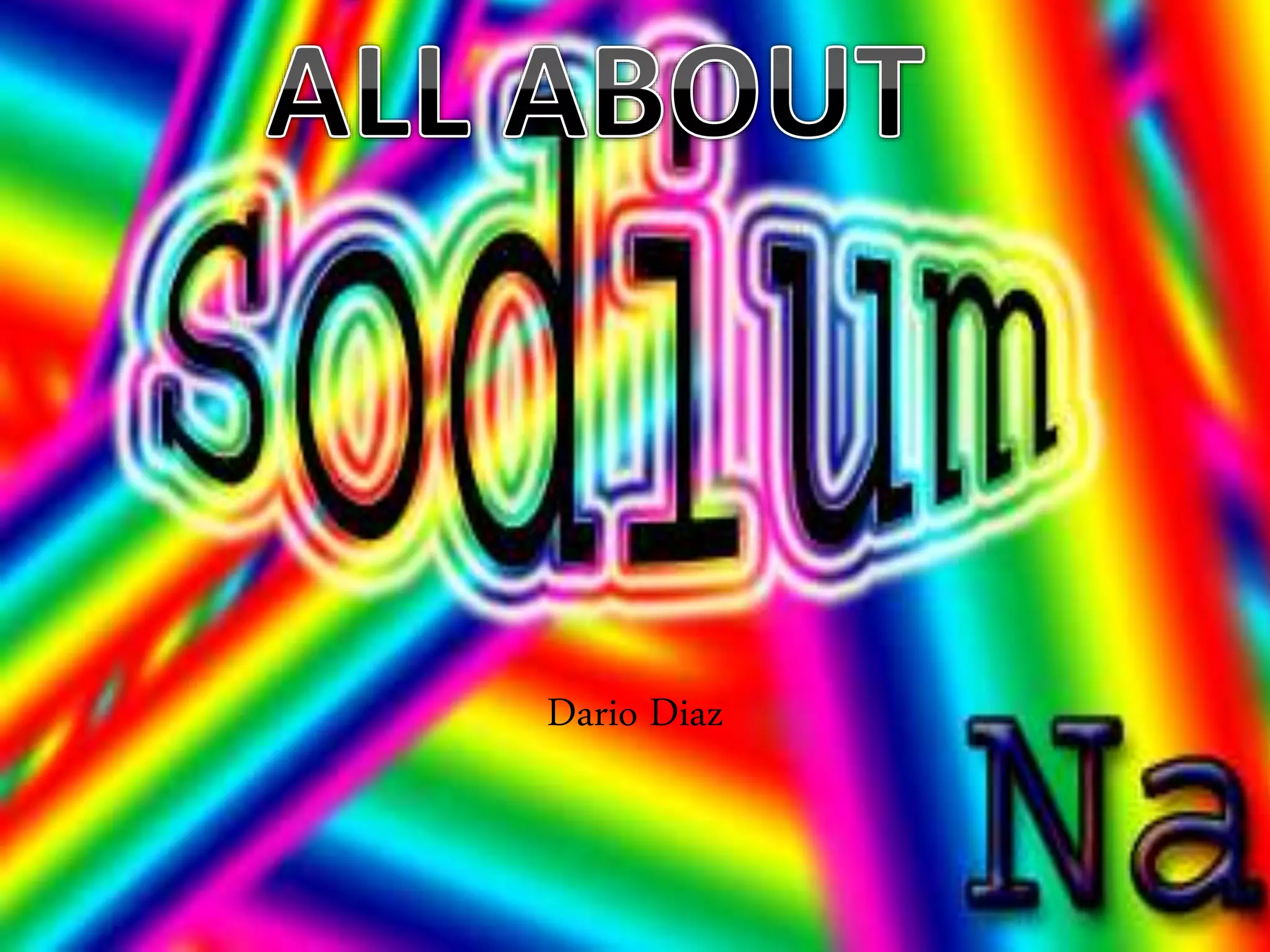 FCNS 497 sodium presentation | PPTX