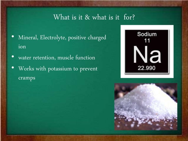 FCNS 497 sodium presentation | PPTX