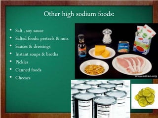 FCNS 497 sodium presentation | PPTX