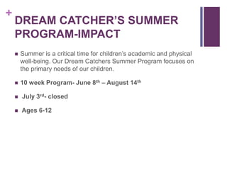 Summer Camp Presentation- JC | PPT