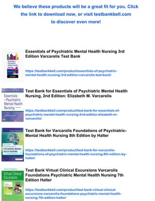 Varcarolis’s Canadian Psychiatric Mental Health Nursing, Canadian ...