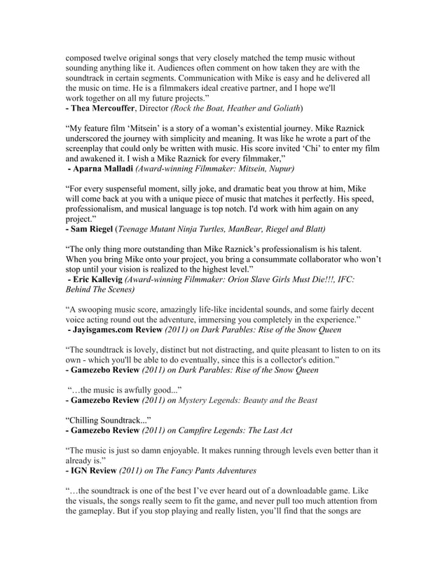 Mike_Raznick_CV | PDF