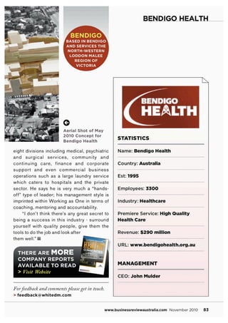 Bendigo Health | PDF