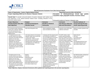 EVMS8FinalDataandOutcomesEvaluationfinal | PPT