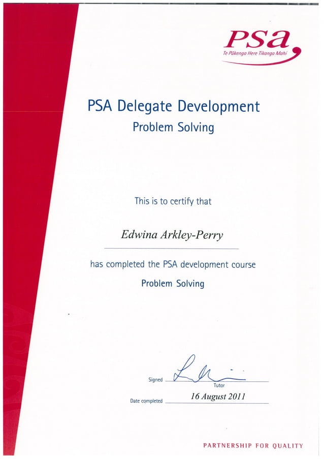 PSA Problem Solving | PDF