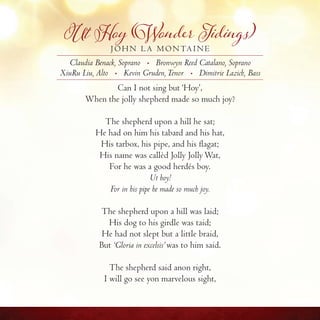 Noel CD Package | PDF