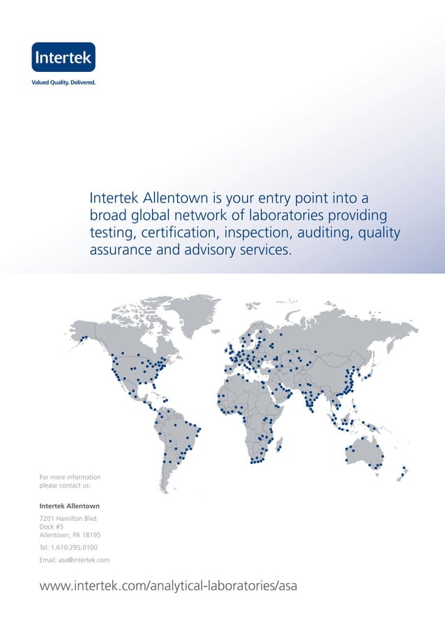 Intertek Allentown | PDF