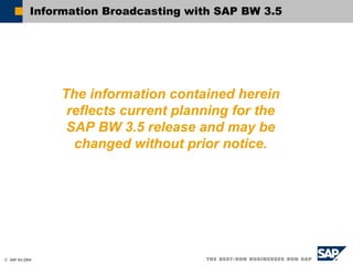 information-broadcasting-in-sap-bw-35 | PDF