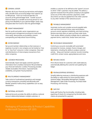 Microsoft Dynamics GP Capabilities Guide 2015_US | PDF