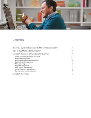 Microsoft Dynamics GP Capabilities Guide 2015_US | PDF