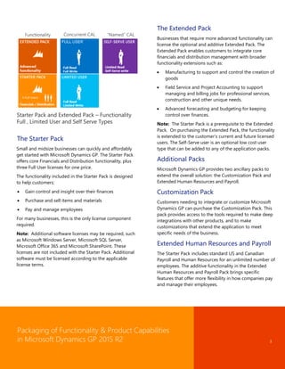 Microsoft Dynamics GP Capabilities Guide 2015_US | PDF