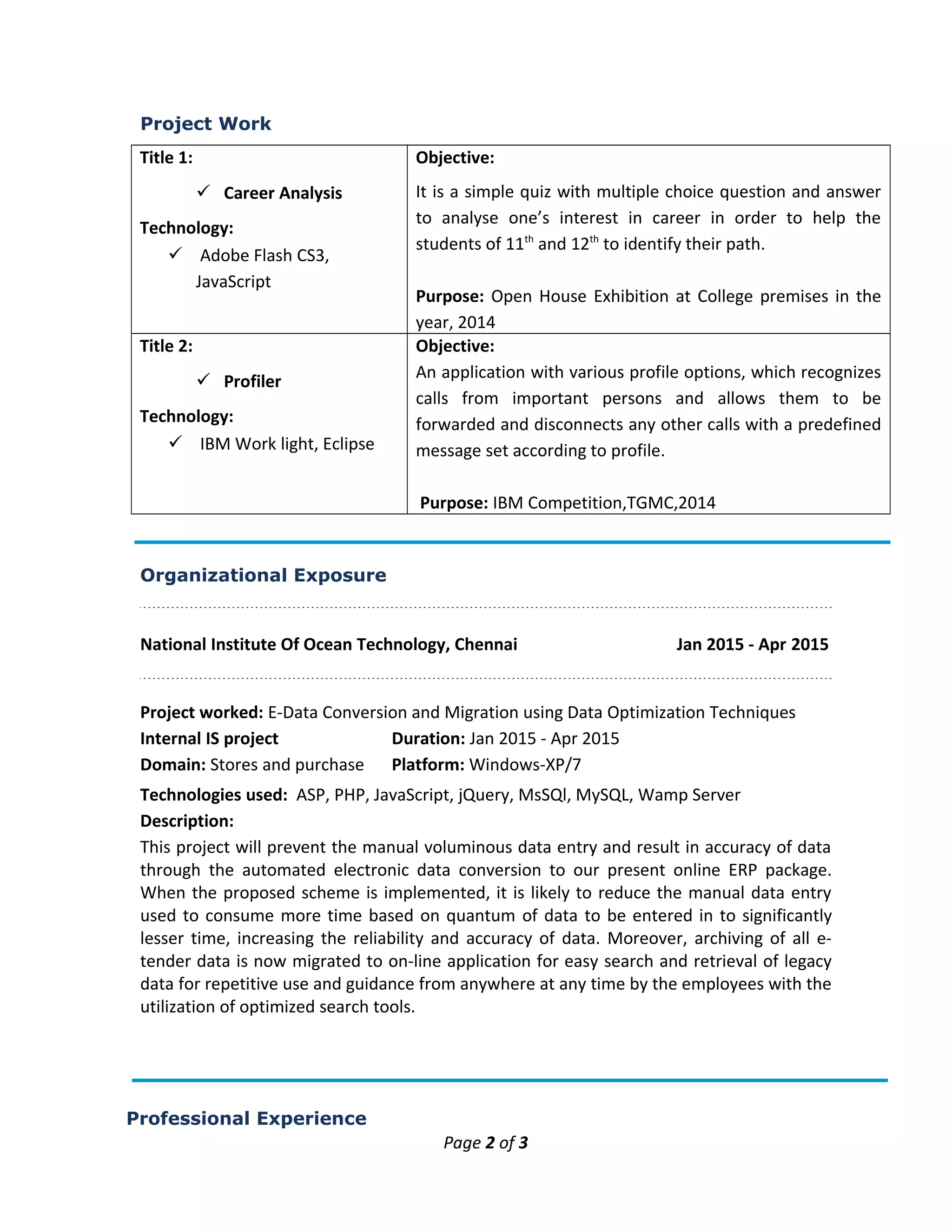 karthikeswari NEW resume | DOC