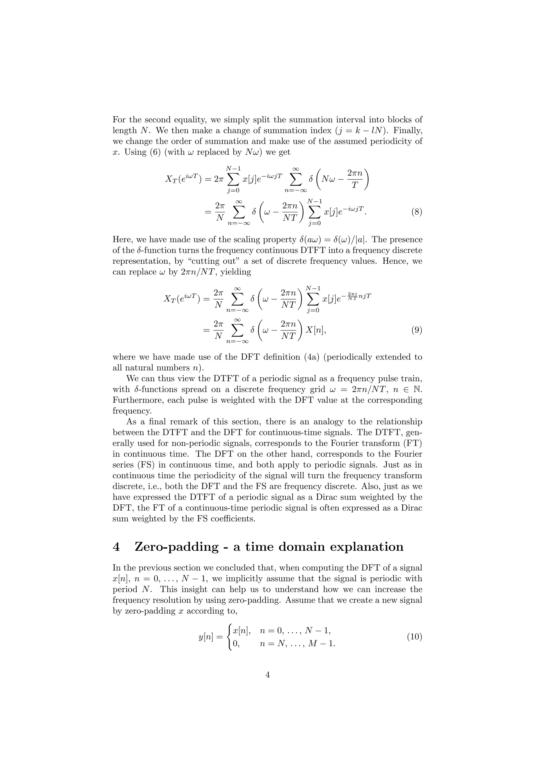 zeropadding | PDF | Digital Audio | Computer Software and Applications