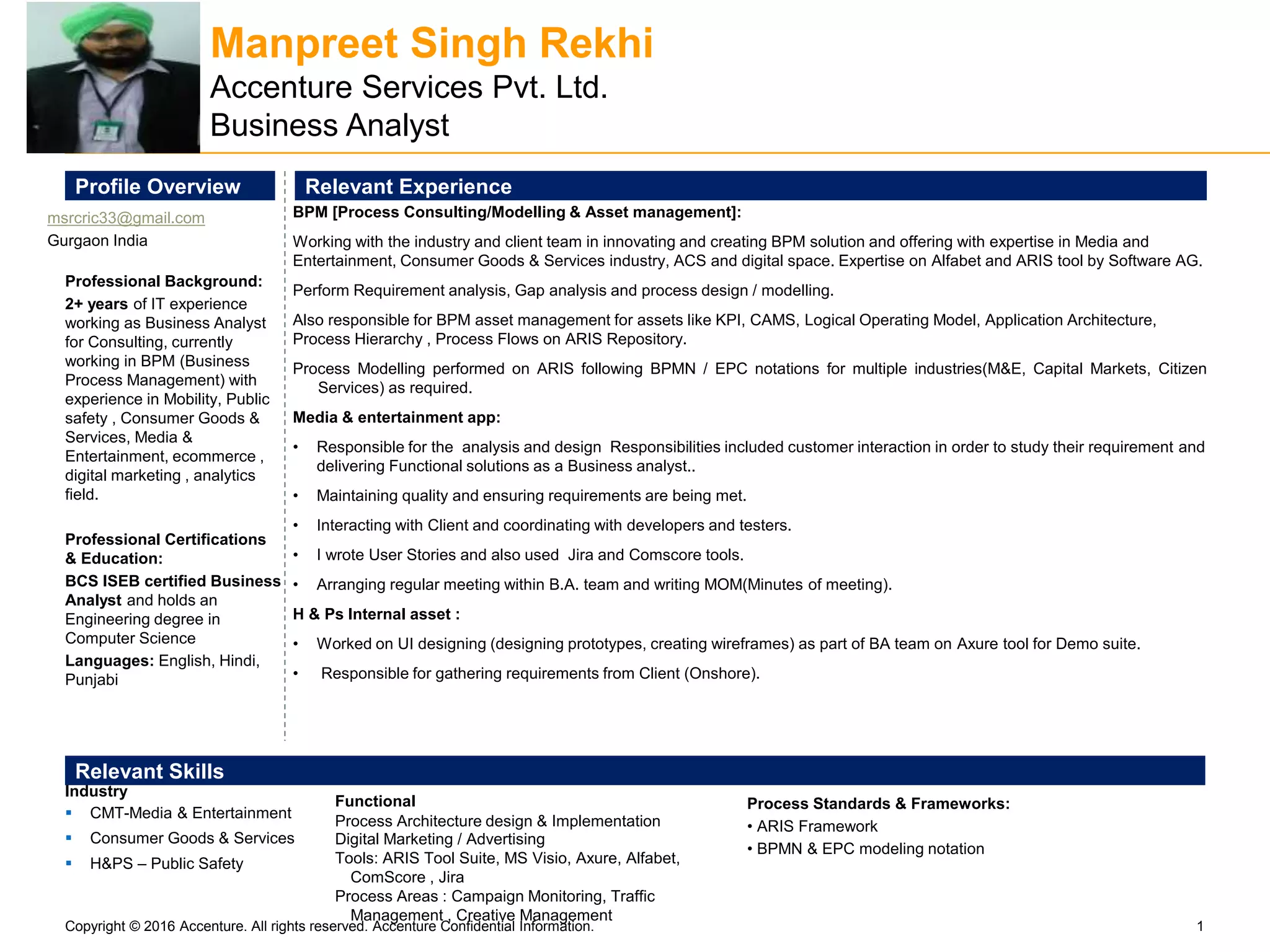 Manpreet Singh Rekhi External | PPTX