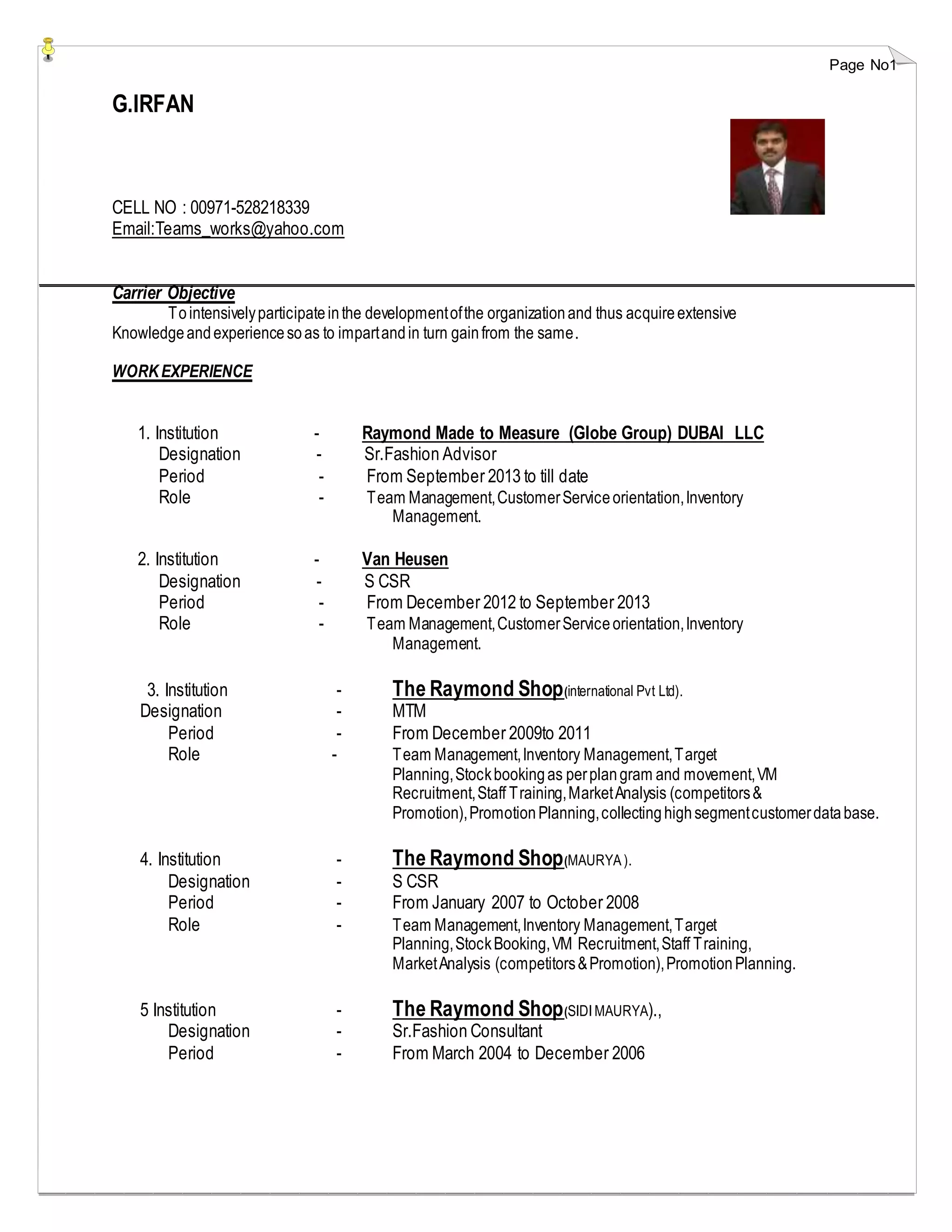 irfan ghouse-2-1 | DOCX | Business Administration | Business