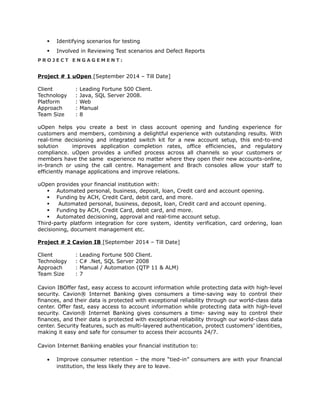 8 Yr Software QA_Resume_Automation and Manual | PDF