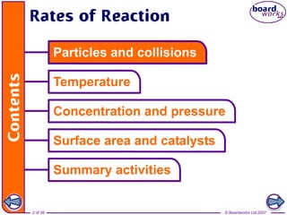 reaction rates | PPT
