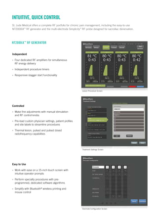NT2000iX™ RF Generator and Simplicity™ RF Probe | PDF