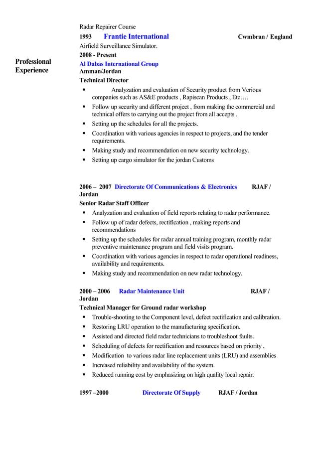 Rada FINAL C.V1 | Computing | Technology & Computing