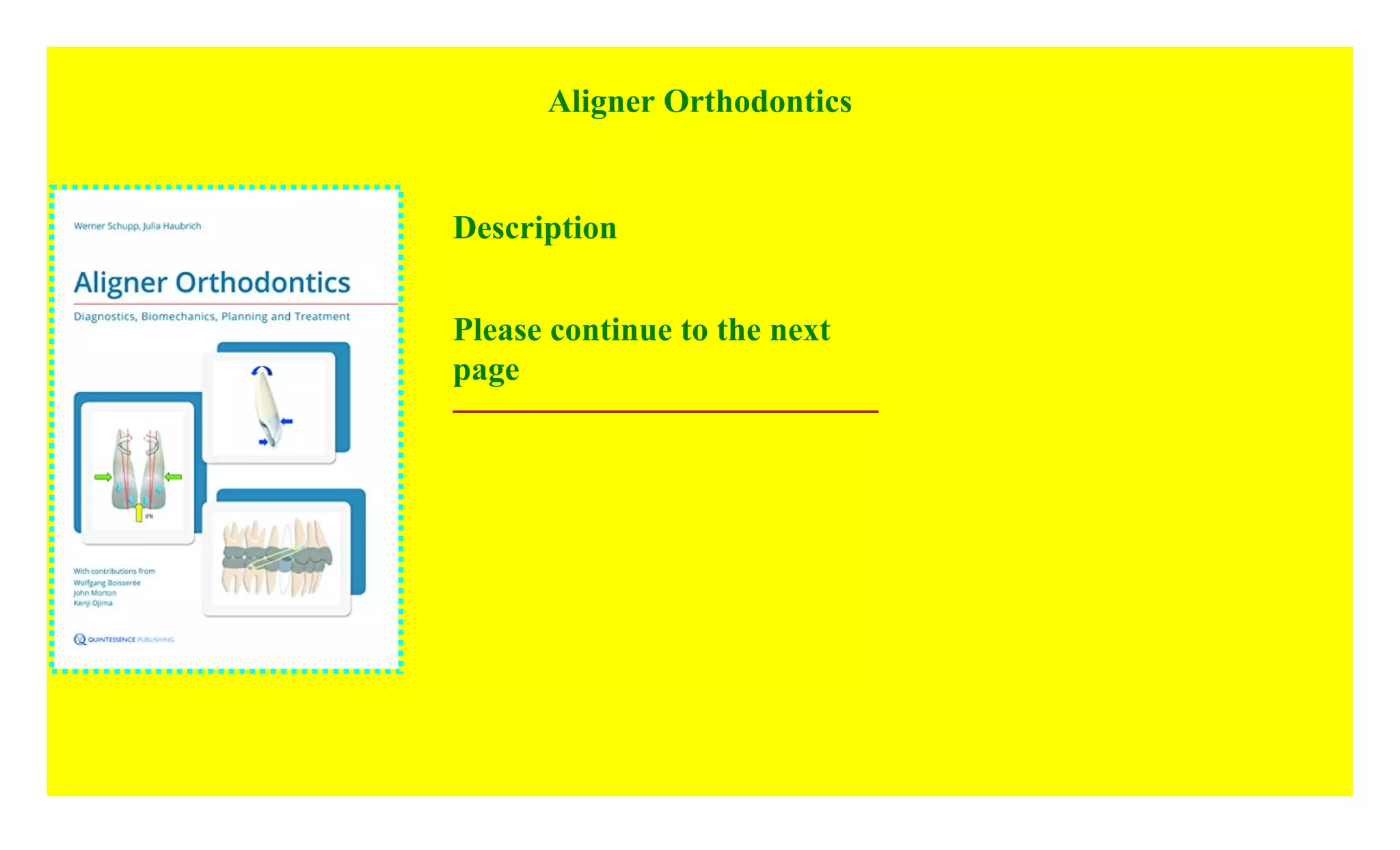 Aligner Orthodontics [P.D.F_book]@@ | PDF