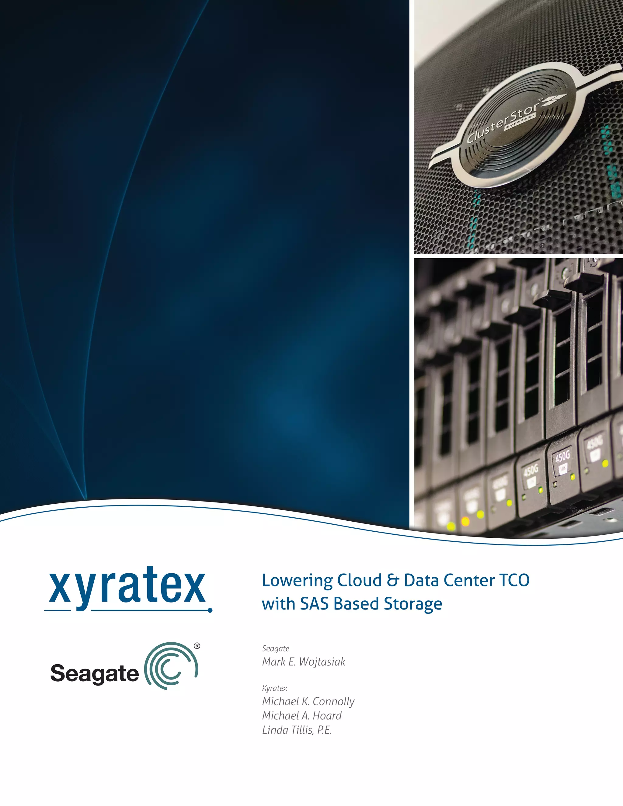 Lowering Cloud and Data Center TCO with SAS Based Storage - Xyratex ...