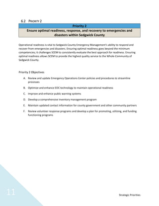 FINAL 2016 - 2020 SCEM Strategic Plan | PDF