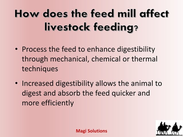 Feed Manufacturing Basics | PDF | Agriculture | Industries