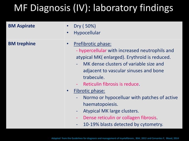 DIAGNOSIS AND MANAGEMENT OF MYELOPROLIFERATIVE NEOPLASMS | PPTX