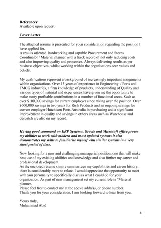 Abid resume | PDF