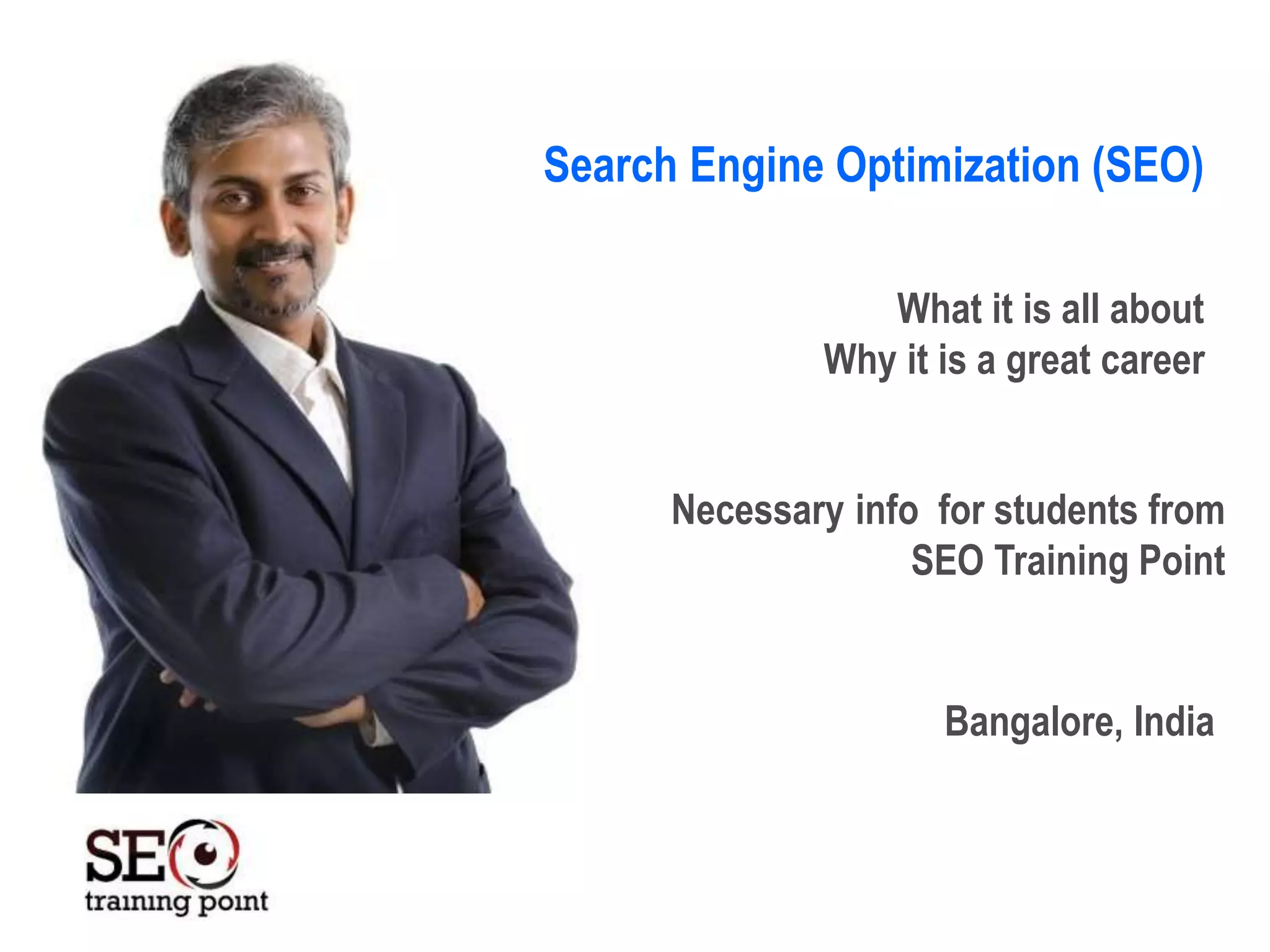 SEO training-presentation | PPSX | Search | Internet