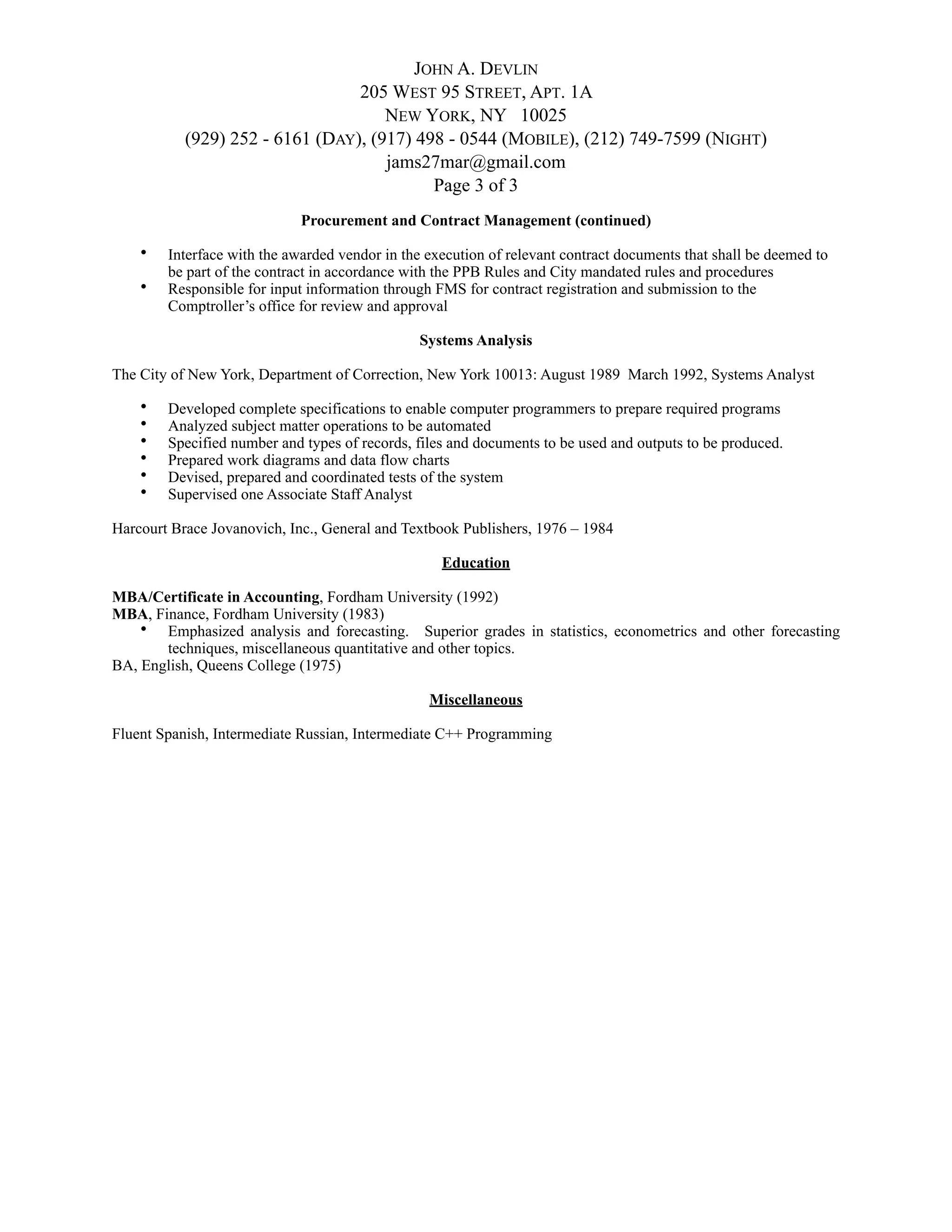 LinkedIn resume May 2015 | PDF | Business Accounting & Finance | Business