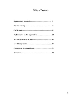 Internship Report | DOCX