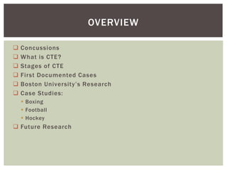 CTE Presentation Tara | PPTX
