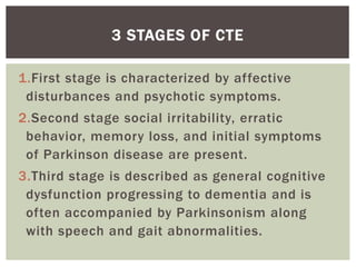 CTE Presentation Tara | PPTX
