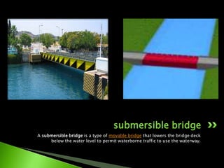 Types of Movable bridges | PPTX