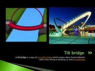 Types of Movable bridges | PPTX