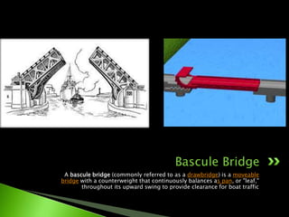 Types of Movable bridges | PPTX