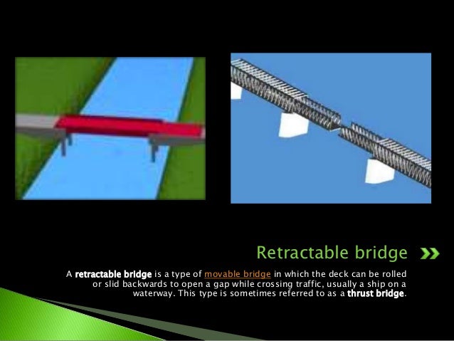 Types of Movable bridges