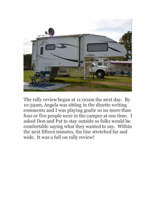 Chalet RV Pushes the Limits with TS116 Triple | PDF