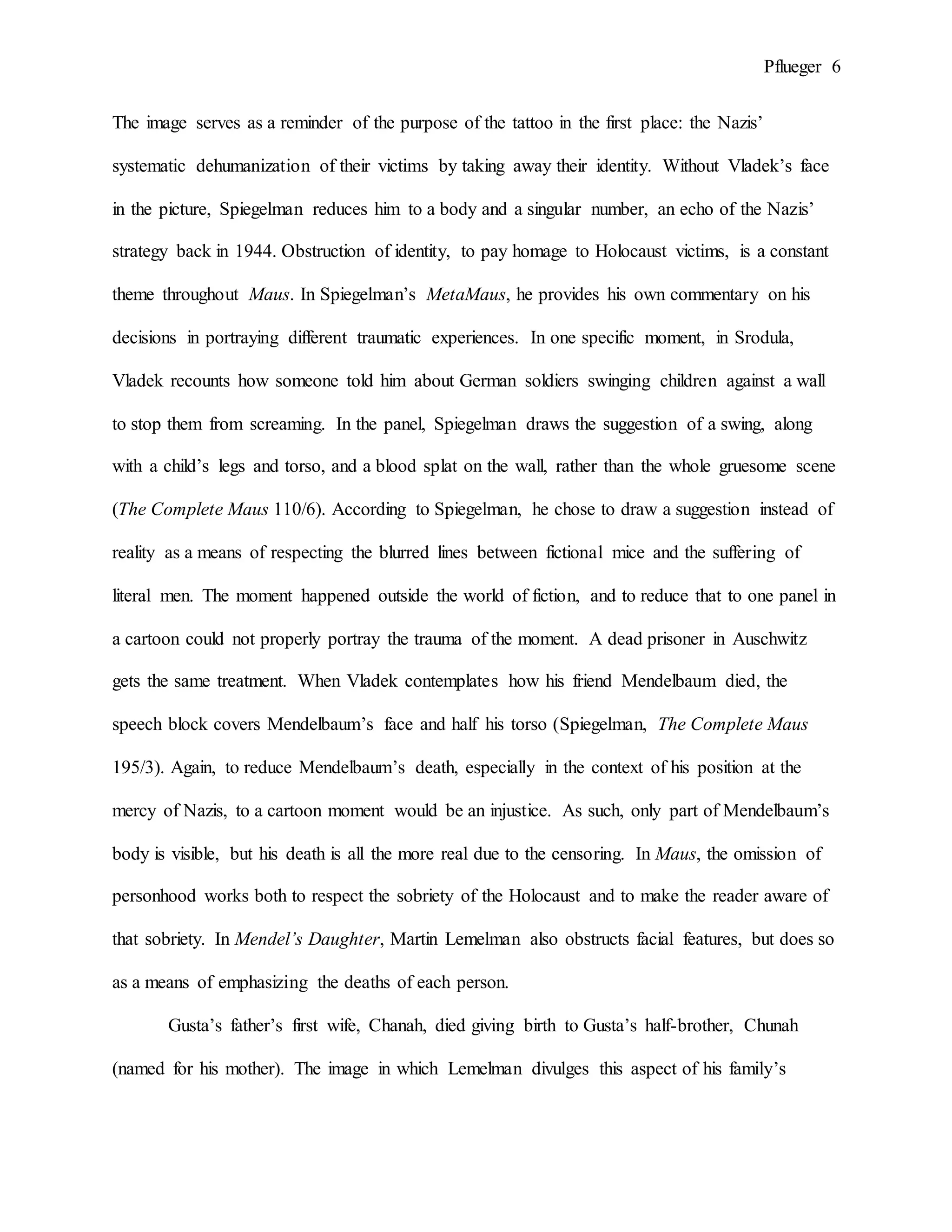 Visualizing the Unspeakable Illustrating the Holocaust | DOCX