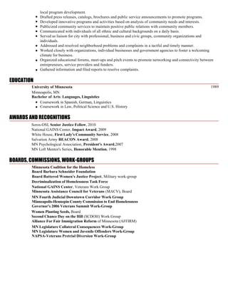 Resume 1.docx-3 | PDF | Legal Services Industry | Industries