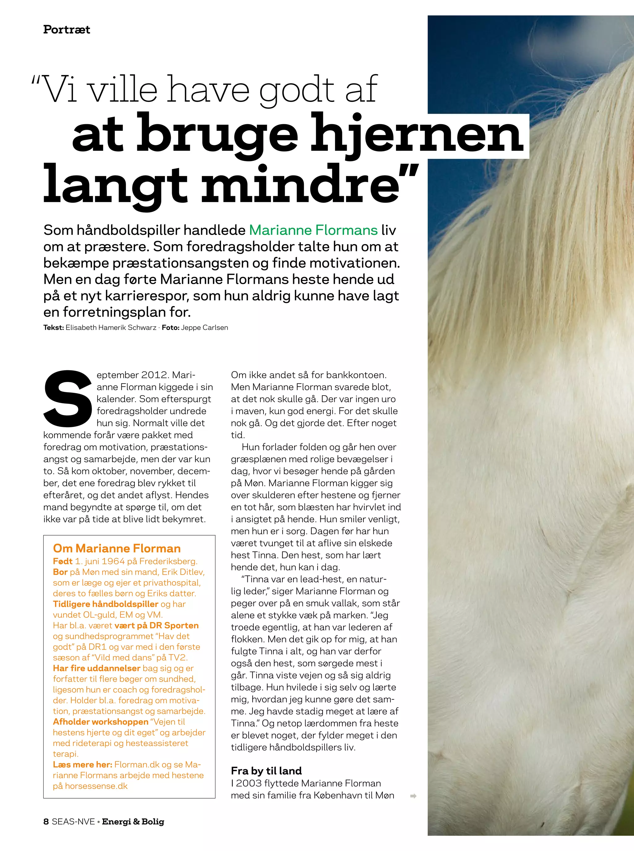Marianne Florman Interview, Energi og Bolig | PDF