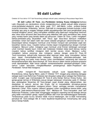 95 dalil luther | DOCX