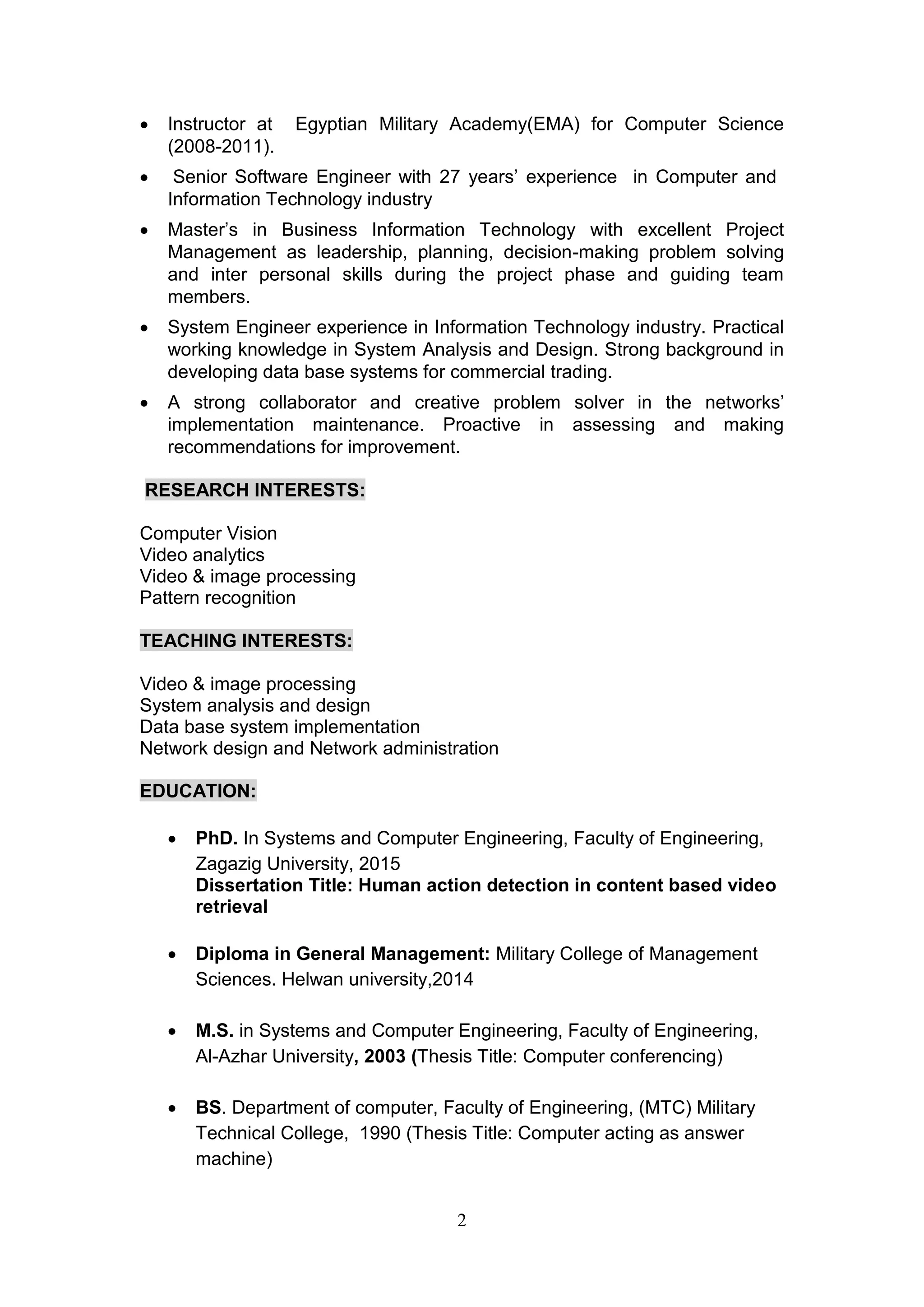 Amr_Elmaghray_cv | PDF