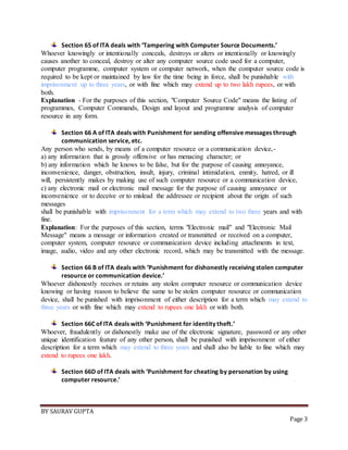 Nitty Gritty of Social Media Regulations BY SAURAV GUPTA | PDF