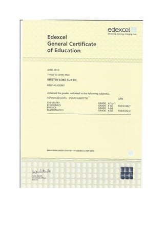 Scanned Certificates | PDF