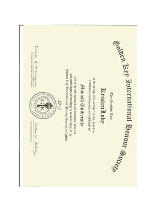 Scanned Certificates | PDF