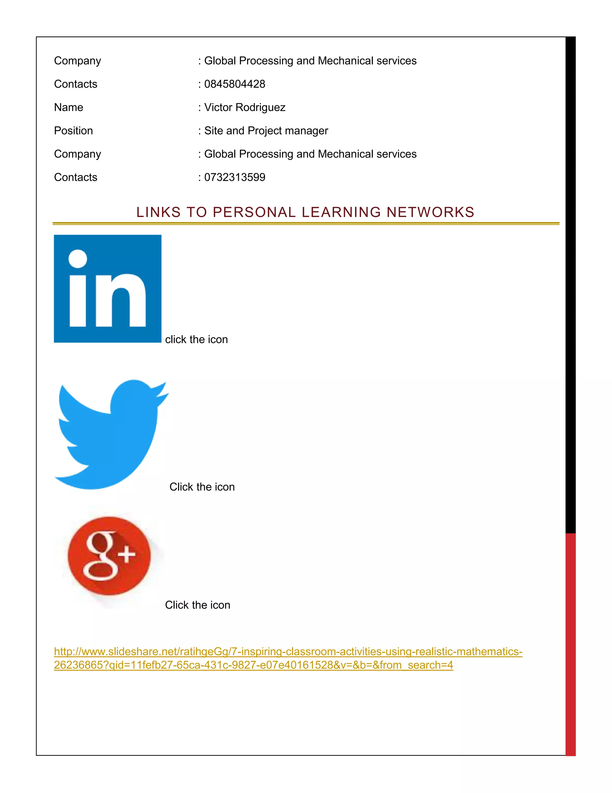 CURRICULUM VITAE FOR TST (1) | PDF