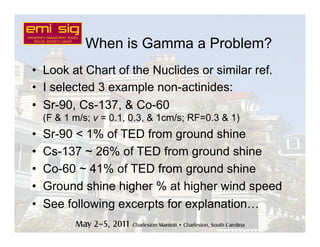 Accounting for the Gamma Source Term | PPT
